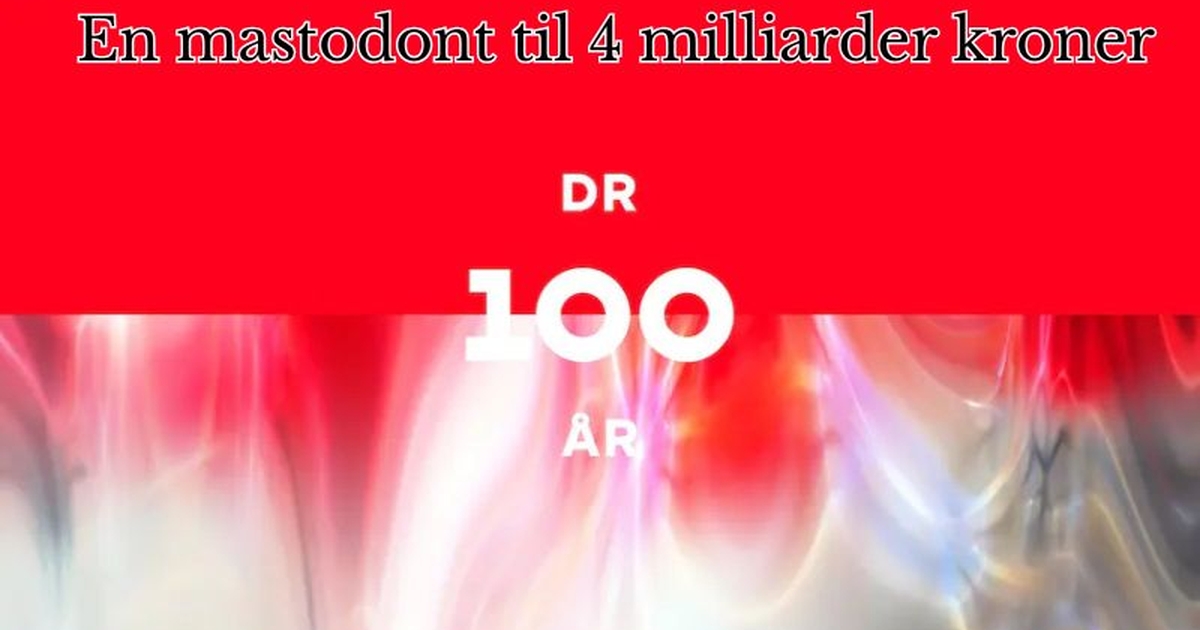 DR har ingen kvaler, danskerne betaler