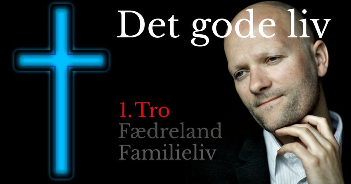 Tro bidrager til det gode liv