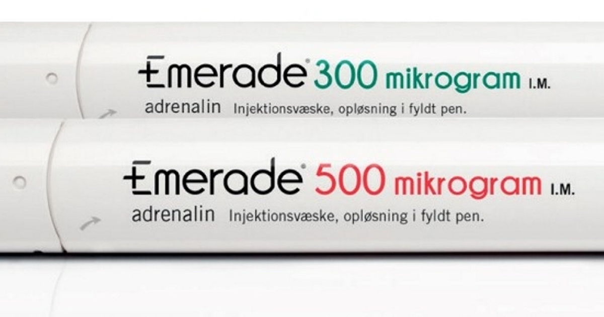 Potentiel livsvigtig adrenalinpen tilbagekaldes