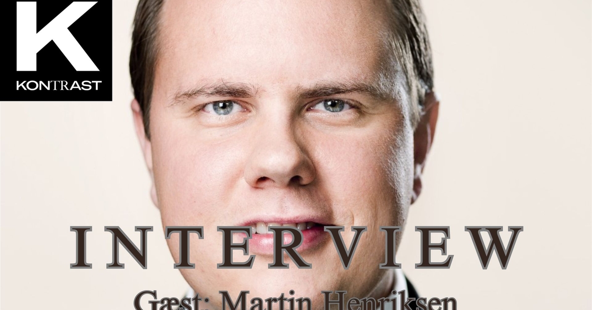Hvad vil Martin Henriksen med Nye Borgerlige?