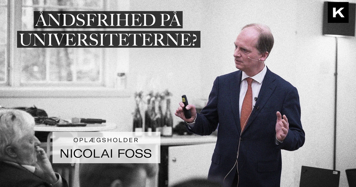 Nicolai Foss: Har vi brug for (mere) kulturkamp i forskningen?